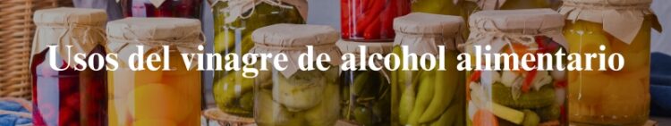 Vinagre de Alcohol Alimentario: Todo lo que Necesitas Saber